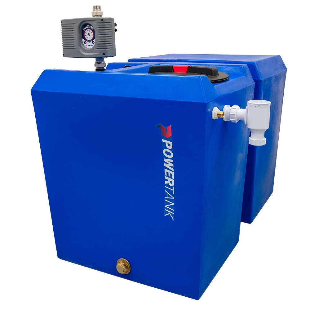Powertank RECTANGULAR - Variable Speed - 300 or 500ltr - Pump Express